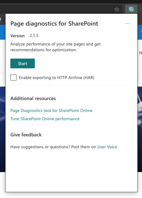 Use the page diagnostics for SharePoint tool with your sites – Yves ...