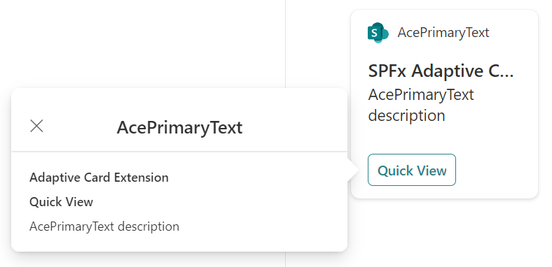 Develop Adaptive Card Extensions (ACEs) with SharePoint Framework ...