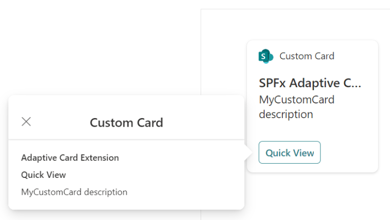 Develop Adaptive Card Extensions (ACEs) with SharePoint Framework ...